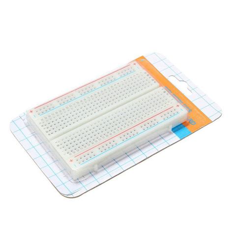 Breadboard Kcl Solderless Breadboard 83x55 400 Tie Points Pin Lubang