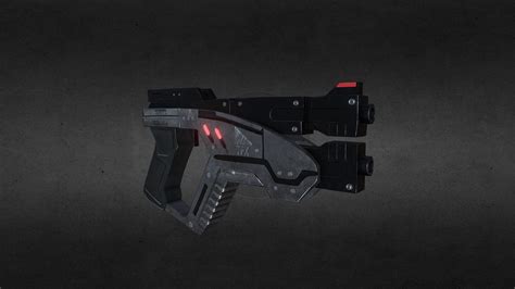 Mass Effect M3 Predator Pistol 3d Model By Marioastartes 2f27dfe