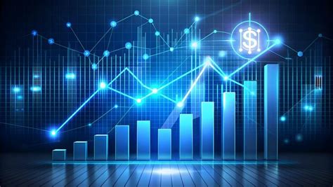 Photo Realistic As Predictive Modeling And Financial Graph Concept As A Predictive Modeling Icon