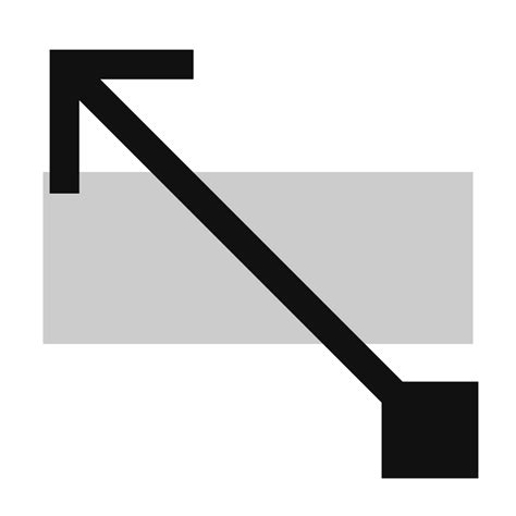 Connector Chart Formatting Diagram Flowchart Arrow Arrowhead Icon