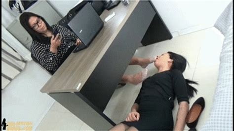 Office Dominaton Sock Smelling By Mistress Beh Sd Mobile Mistress