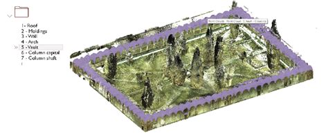 Segmented Point Cloud Import Visualization Of The Class Vaults