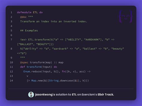 Jasontwongs Solution For Etl In Elixir On Exercism