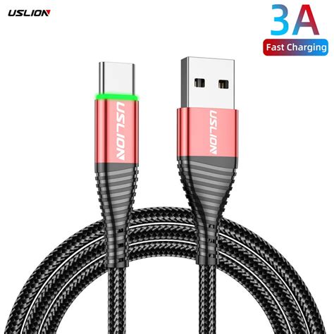 Кабель Usb Type C Usb 2m 3 0 A Fast Charging дата провод быстрой зарядки и передачи данных