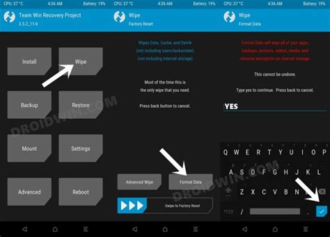 Failed To Mount Data Invalid Argument In Twrp How To Fix