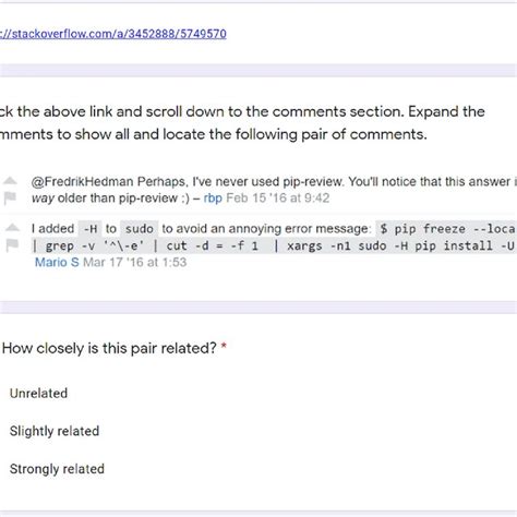 Example Of A Stack Overflow Answer And Associated Visible And Hidden