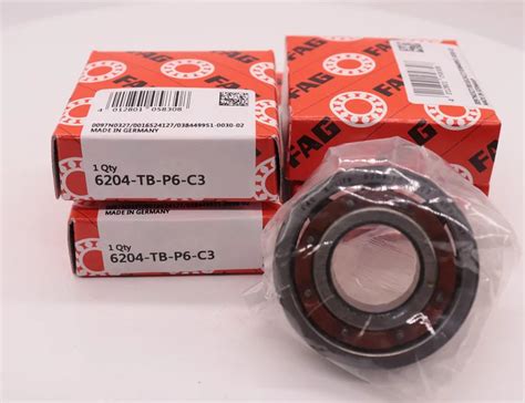 6204-tb-p6-c3 Fag Bearing Size 20*47*14 Germany Fag Deep Groove Ball ...