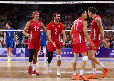 Paris Olympics Us Mens Volleyball Team Wins Bronze After Beating