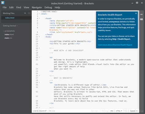 Brackets的插件:class属性值提示bracket如何将class标签添加到 Csdn博客 Brackets的插件:class属性值提示bracket如何将class标签添加到 Csdn博客