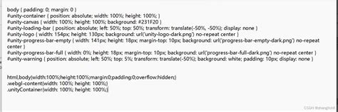 Unity Webgl 初学及碰到的问题记录webgl 常见问题 Csdn博客