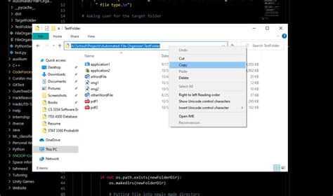 Automated File Organizer Devpost