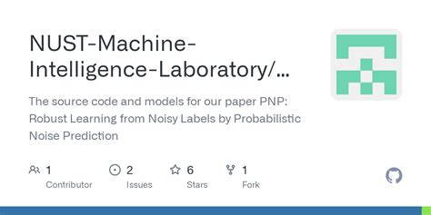 GitHub NUST Machine Intelligence Laboratory PNP The Source Code And Models For Our Paper PNP