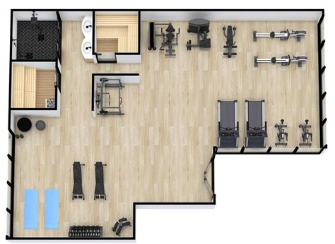Home Gym Floor Plan Design At Christopher Conder Blog