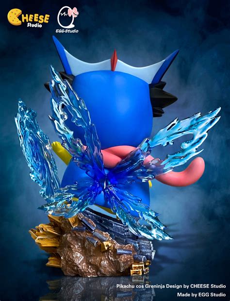 Egg Pikachu Greninja Statuecorp