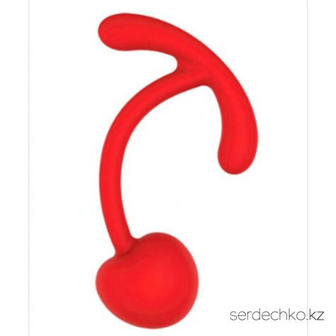 Одинарный вагинальный шарик от компании Sweet Toys цвет красный