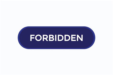 forbidden vectors.sign label bubble speech forbidden 21840662 Vector ...