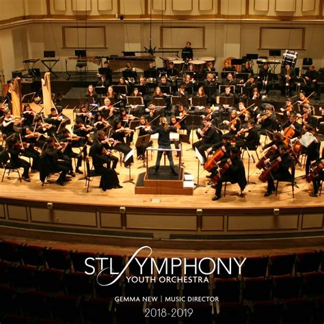 St Louis Symphony Youth Orchestra 2018 2019 Instantencore