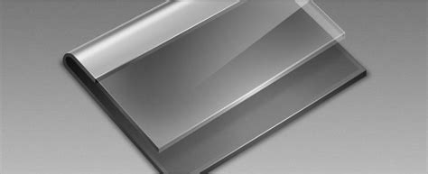 A Metal And Glass Folder Glass Metal Folders