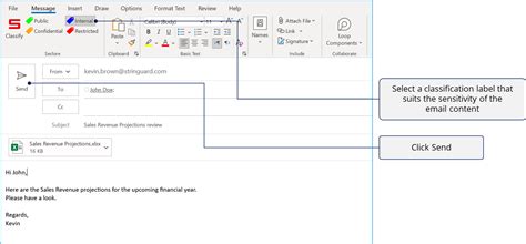 Classifying Emails In Outlook Seclore Adoption Portal
