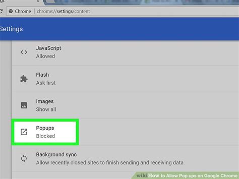 How To Allow Pop Ups On Google Chrome With Pictures WikiHow