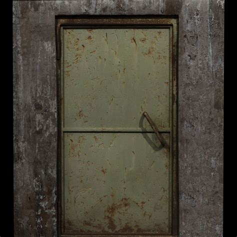 Metal Door Texture