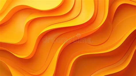 abstract brilliance unfolds with orange shiny matte shapes infusing