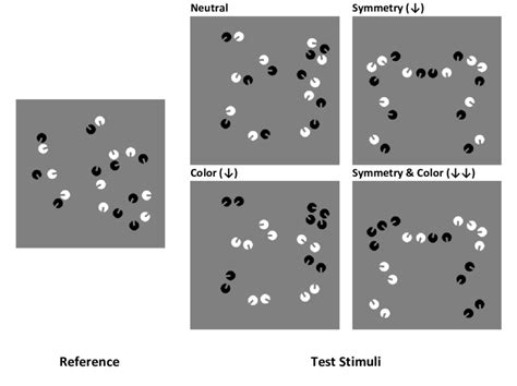 The Reference Stimulus And The Four Test Stimuli Conditions Of Download Scientific Diagram