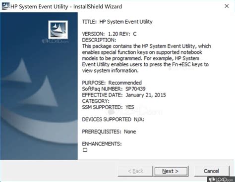 HP System Event Utility Lo Que Necesitas Saber Kaboom Eventos