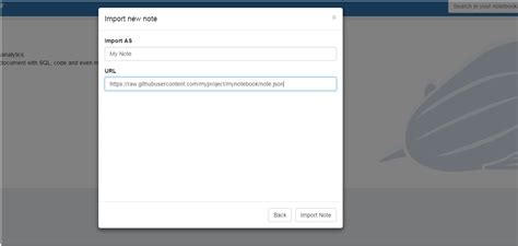 import zeppelin notes from github or json in zeppelin 0 5 6 on amazon