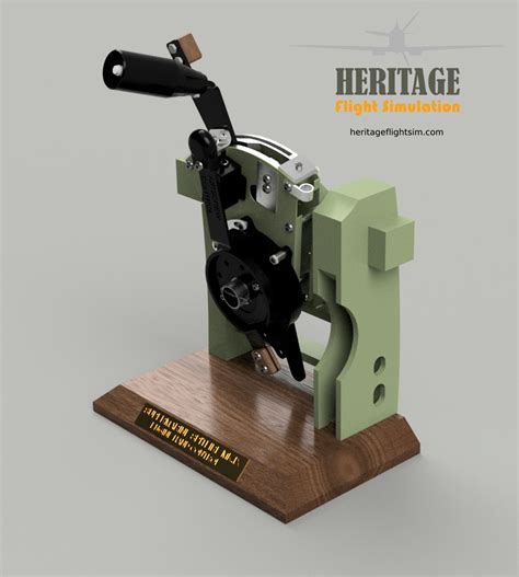 Throttle Quadrant Plans Heritage Flight Simulation