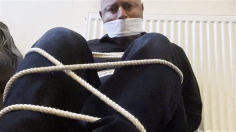 Detective Cleavegagged Held In A Room B Shirt And Trussed Up And