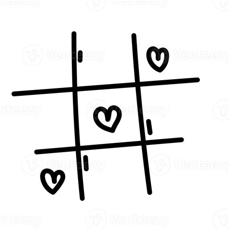 Cute Outline Doodle 26480349 Png