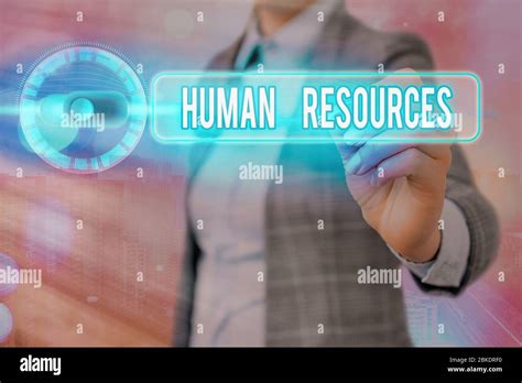 Writing Note Showing Human Resources Business Concept For The Showing Who Make Up The Workforce