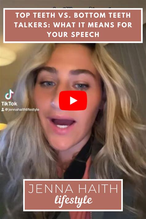 Top Teeth Vs Bottom Teeth Talkers What It Means For Your Speech