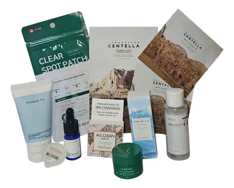 Kit De Viaje Basico Skincare Coreano Minis Kbeauty Envío Gratis