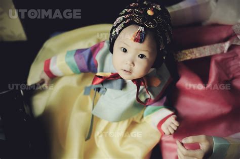 유토이미지 색동저고리