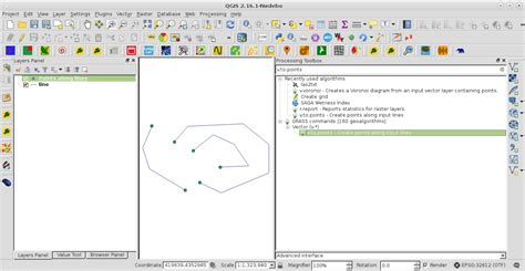 qgis processing can vector layer get start point and end point of