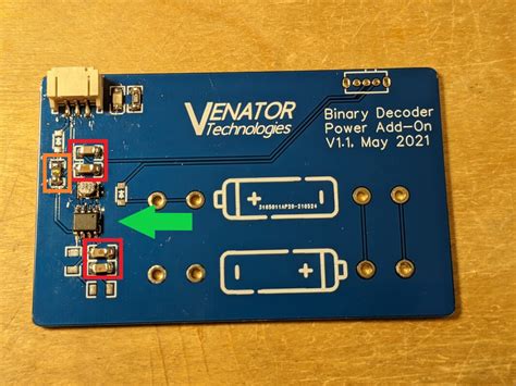 Binary Decoder Section 3 Power Board Venator Technologies