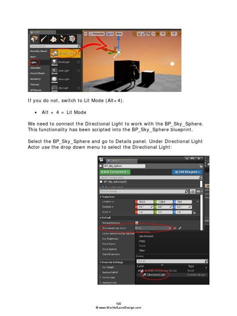 Ue4 Beginners Quick Start Guide V2 Part 3 Pdf Window Computing