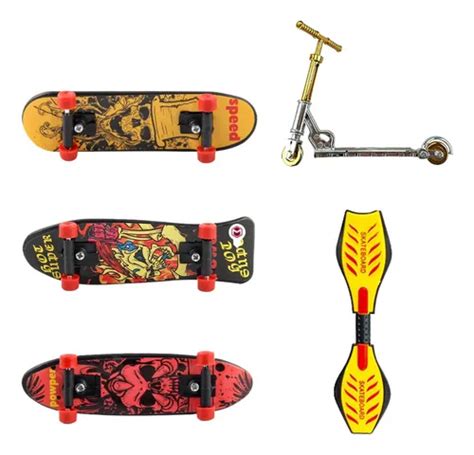 Set Mini Patinetas De Skate Para Dedos Cuotas Sin Interés