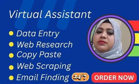 Do Virtual Assistant Data Entry Web Scraping And Copy Paste By Shanta95 Fiverr
