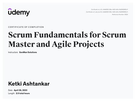 Ketki Hemraj Ashtankar On Linkedin Udemy Course Completion Certificate