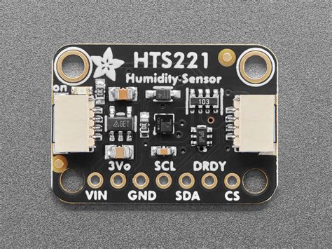 Adafruit Hts221 Temperature And Humidity Sensor Breakout Board Stemma Qt Qwiic Id 4535