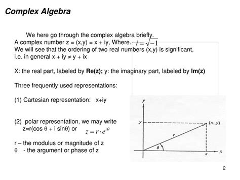 Ppt Functions Of A Complex Variables Powerpoint Presentation Free Download Id6754241