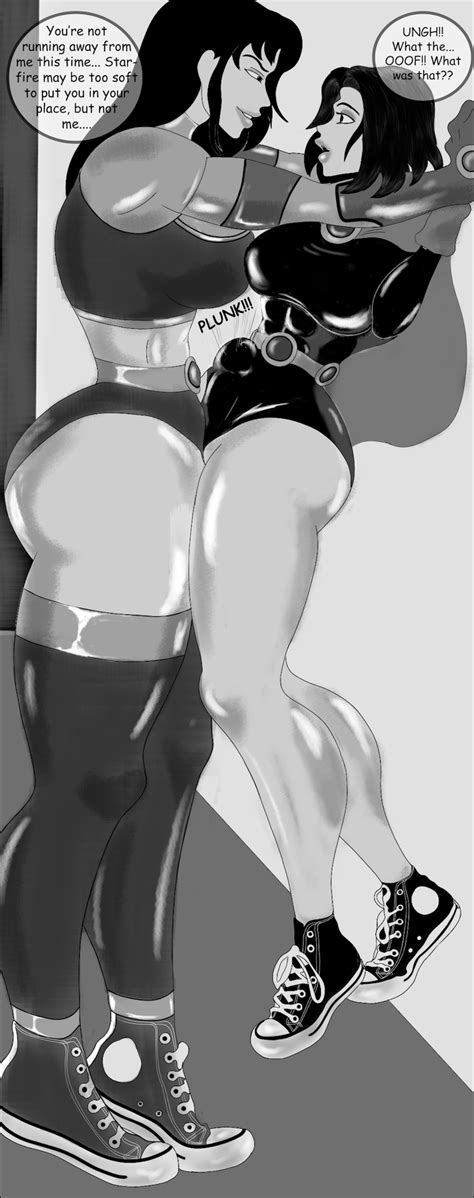 Rule 34 1futa 1girls Against Wall Big Ass Big Breasts Big Butt Big Penis Blackfire Chucks