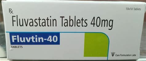 Fluvastatin Sodium 40 Mg Tablet At ₹ 328 10 Box Narela New Delhi Id 2854082729691