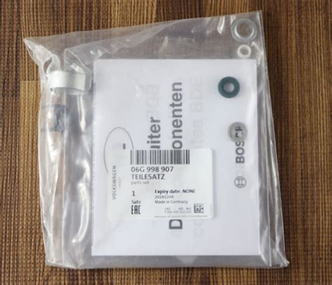 Genuine Volkswagen Fuel Injector Kit 06G-998-907-D / 06J-998-907-D | eBay