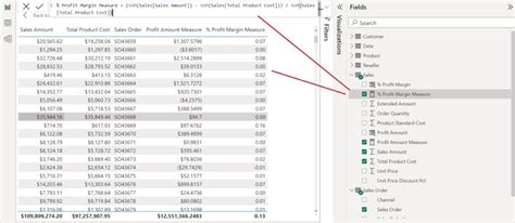 How to use measures to calculate profit margin in Power BI | TechRepublic