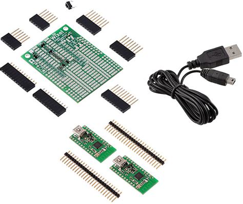 wixel shield v1 1 for arduino w wixel pair and usb cable robotshop