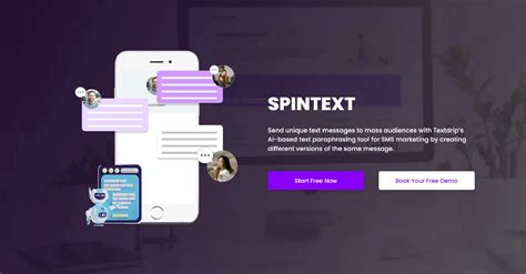 Textdrip S Spintext Tool Create Text Messages With AI Paraphrasing Tool
